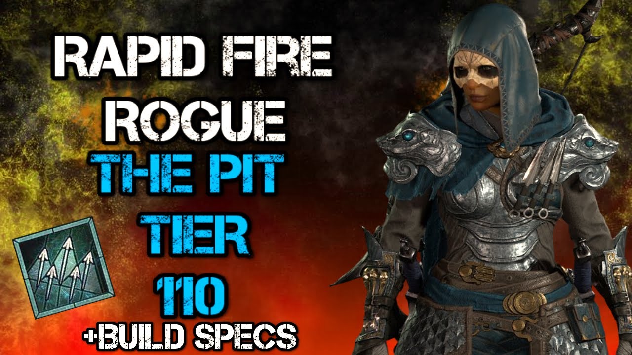 Diablo 4 Season 4 - The Pit Tier 110 Clear - Rapid Fire Rogue + Build ...