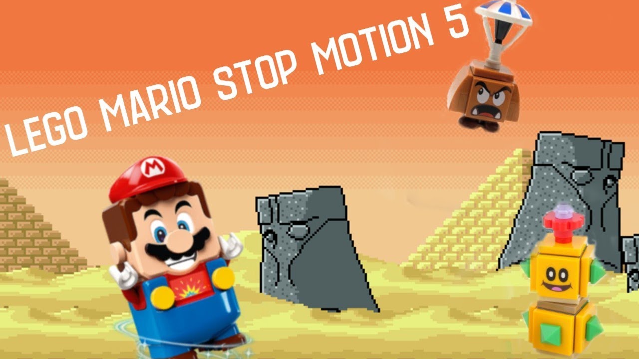 Lego Mario stop motion 5 - YouTube
