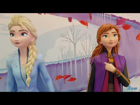 Frozen II Beautiful Elsa & Anna Life Size Figures @ Toys \