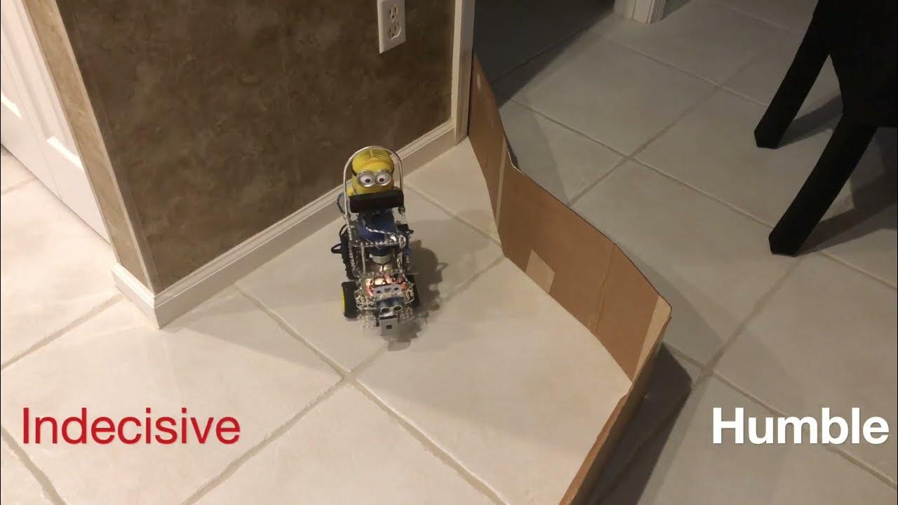 Indecisive ROS 2 GoPiGo3 Robot Humble Dave - YouTube