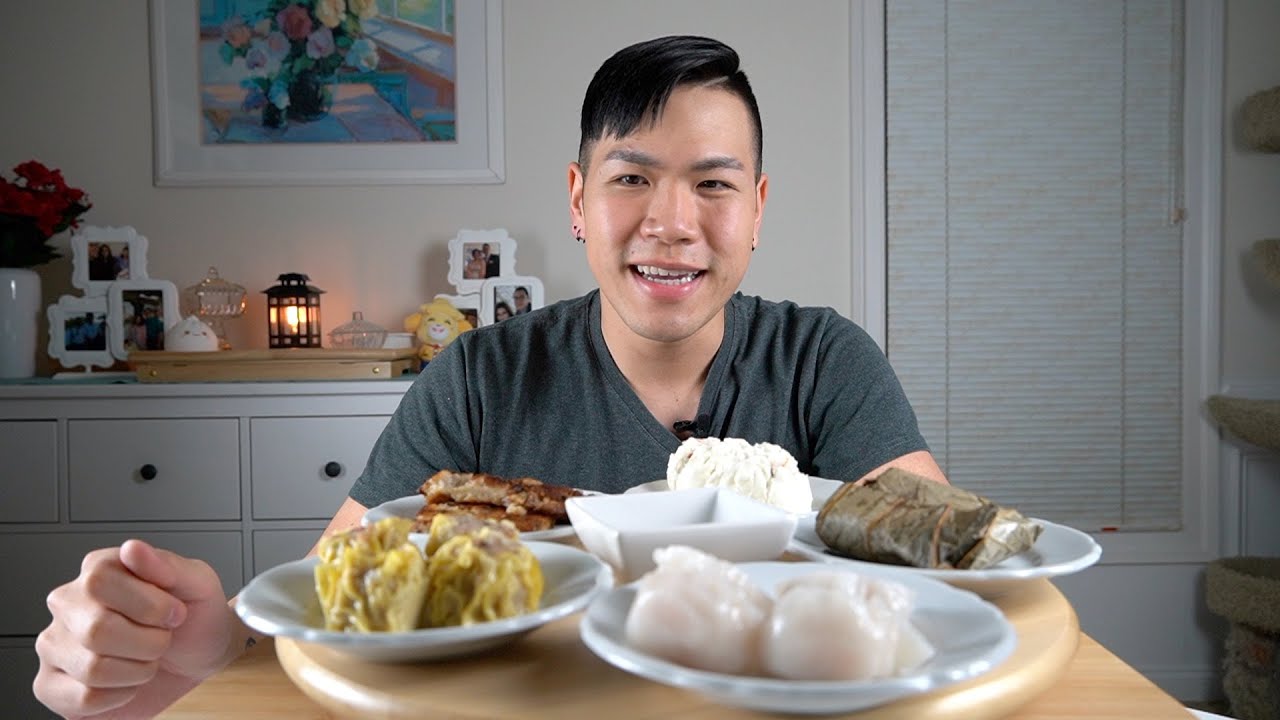 Dim Sum for Dinner | Chinese Food Mukbang?? - YouTube