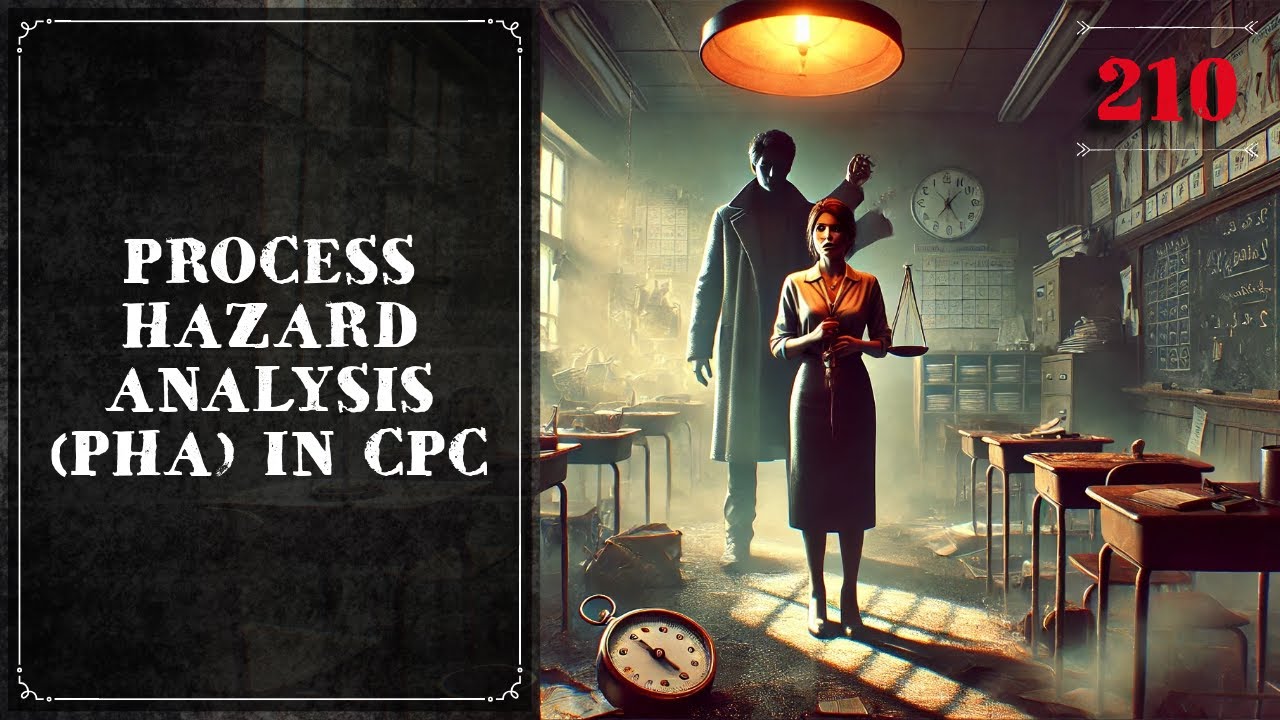 210. Process Hazard Analysis PHA in CPC | Chemical Engineering, Crack Gate | The Engineer Owl # ...
