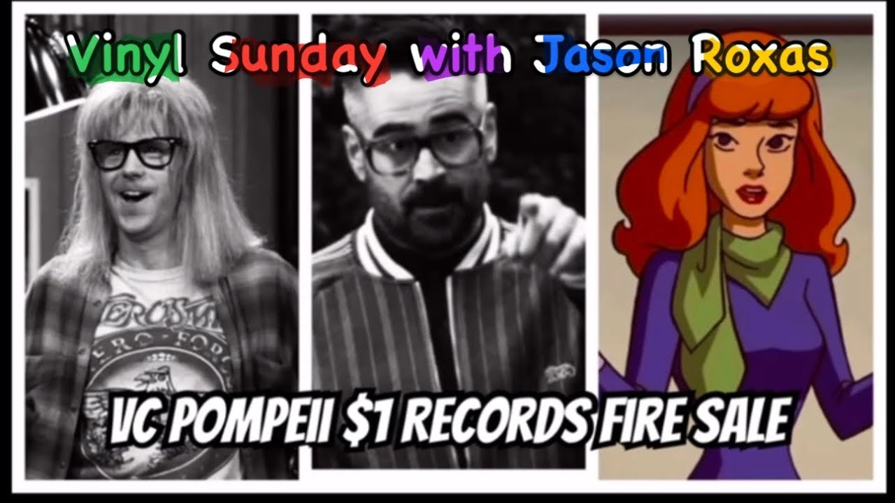 VC Pompeii $1 Records Fire Sale?! DJ Livestream | Vinyl Sunday with ...