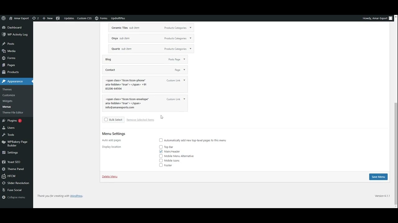 view all menu - YouTube