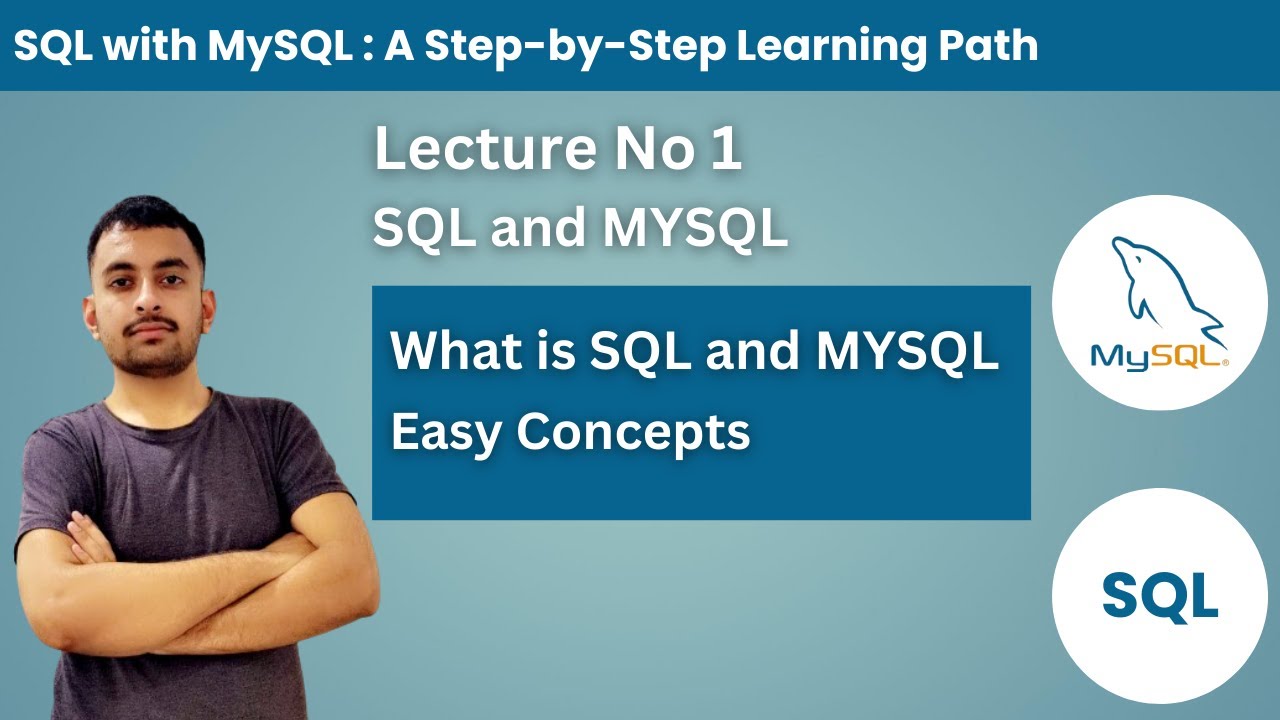 Sql And Mysql In Hindiurdu Lecture No 1 Youtube