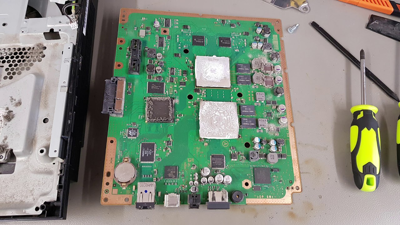 PS3 Fat Teardown service - YouTube