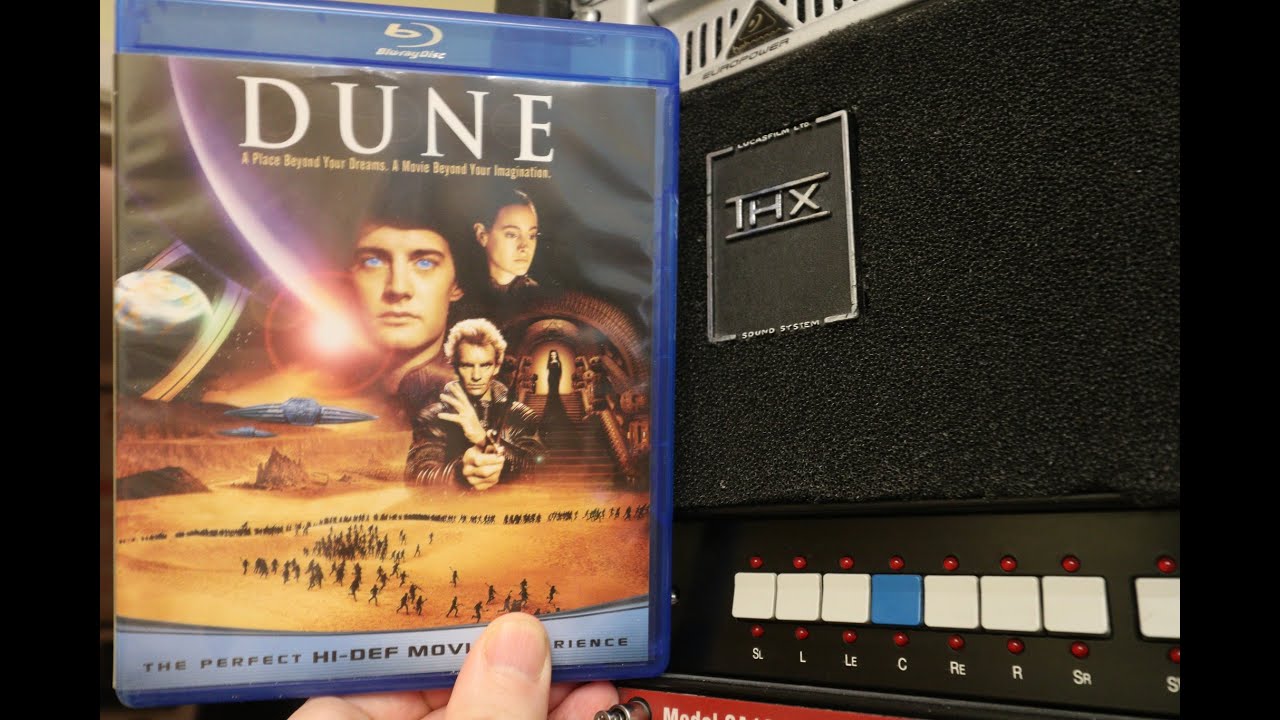 dune , 1984 blu ,THX/TAP six Dolby Stereo , lucasfilm ltd THX sound ...