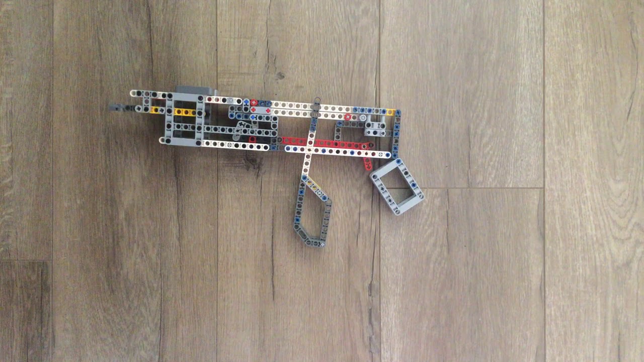lego lever action shotgun tutorial part 7 - YouTube