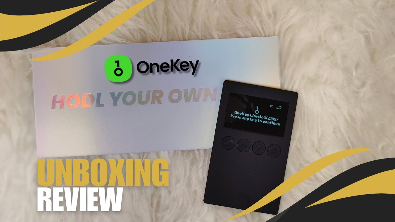 OneKey Classic Hardware Wallet Review, Setup and Unboxing - YouTube