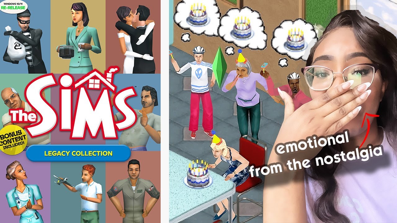 the sims 1 is back and i cried real tears (The Sims 1 Legacy Collection ...