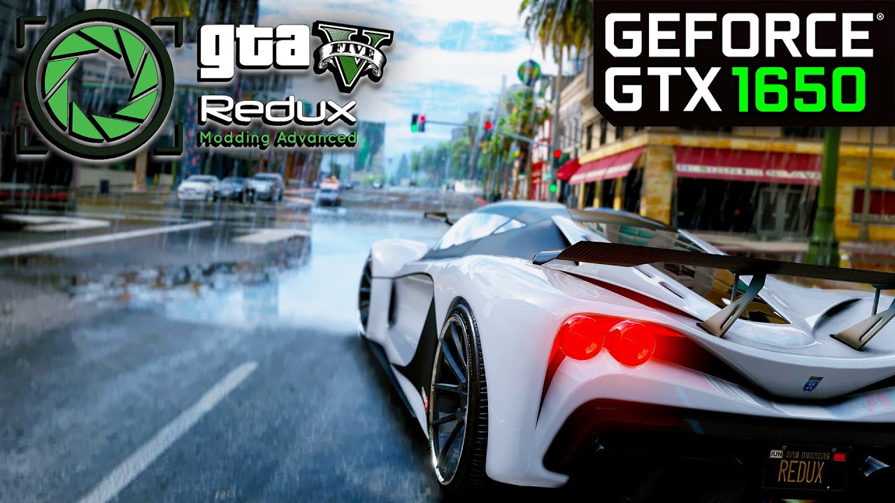 GTA 5 REDUX Graphics Mod Test in GTX 1650 [1080p Ultra Settings] in ...