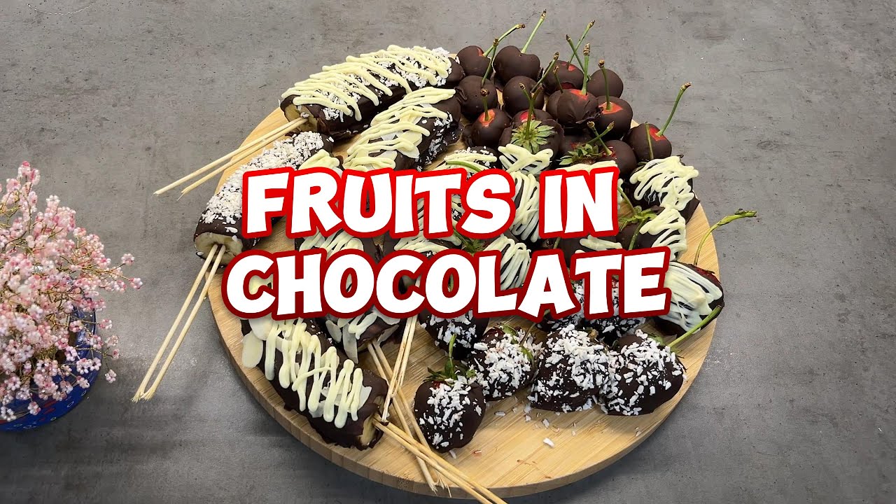 How to Make Chocolate Covered Fruit [Your Favorite Snack] - YouTube