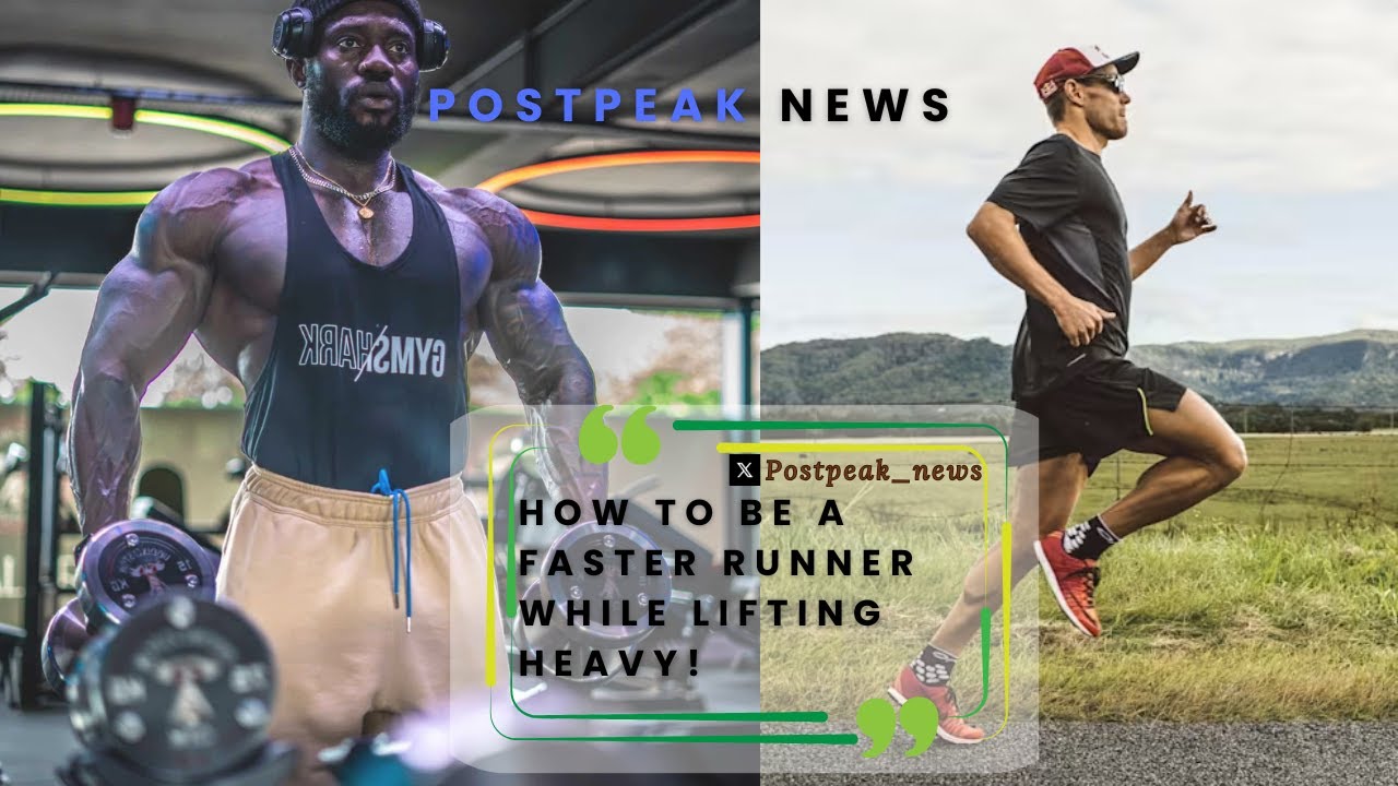 How to Be a Faster Runner While Lifting Heavy! - YouTube
