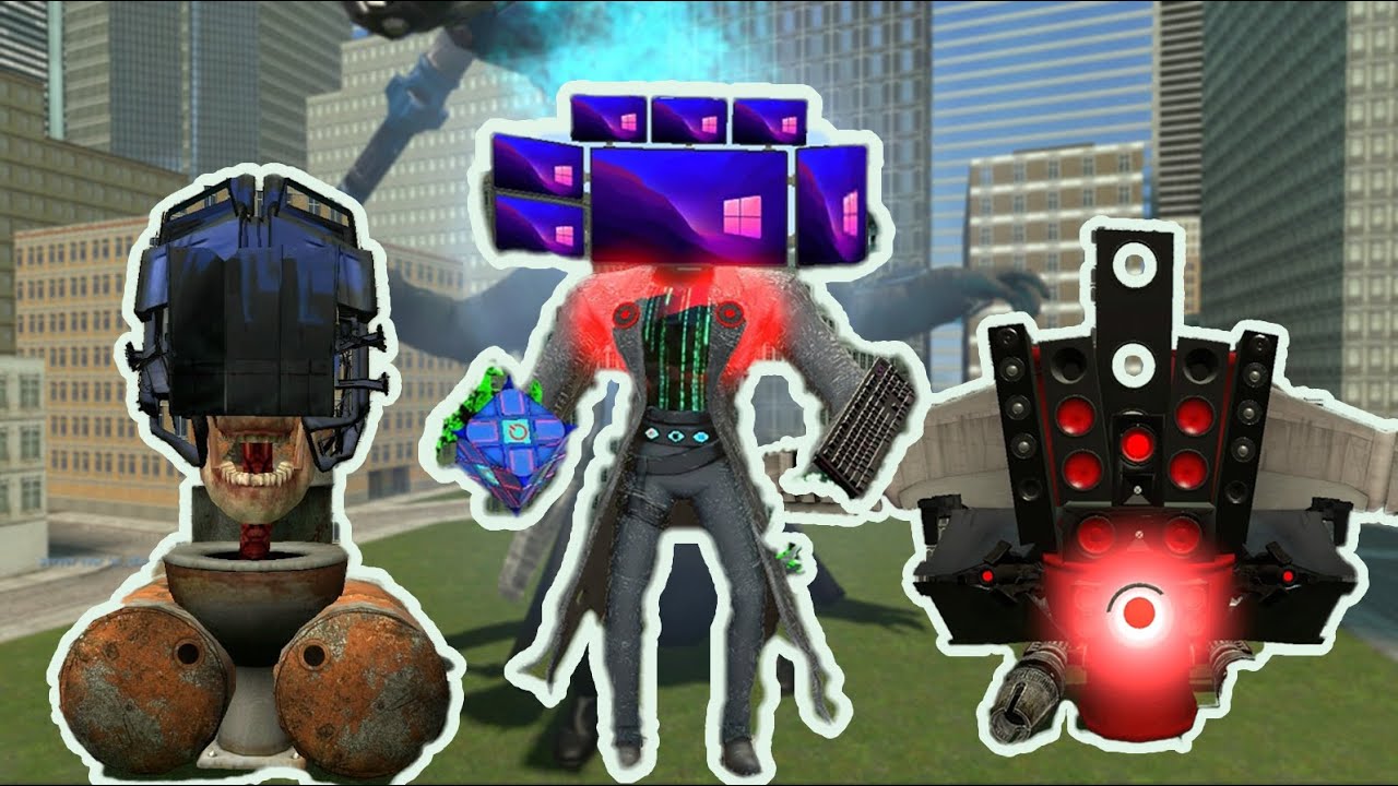 BOSS CONTAINER TOILET, SKIBIDI TOILET TOXIC SKULL VS UPGRADE BOSS MECHA ...