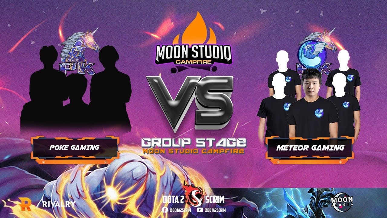 Poke Gaming vs Meteor Gaming - Moon Studio Campfire - Group Stage ...