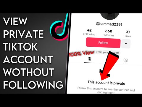 How To View Someone's Private Tiktok Account Without Following