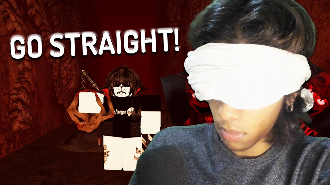 BLINDFOLDED in B2 C3 THE MIMIC. (with Klai Pie) - YouTube