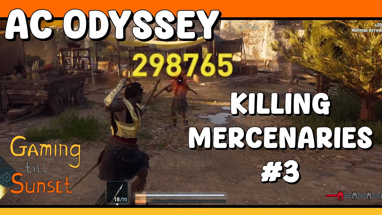 AC Odyssey - Killing Mercenaries #3 - YouTube