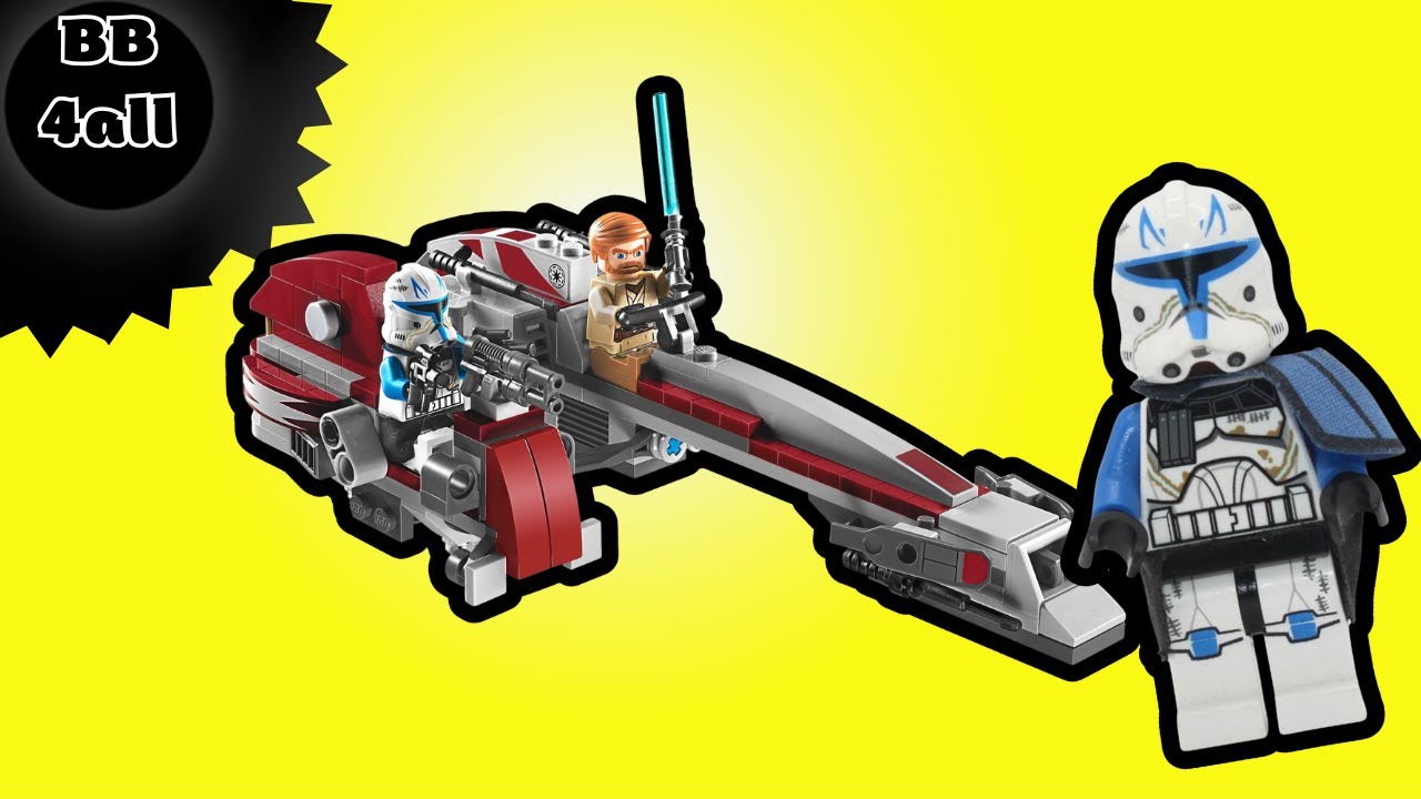 Lego Star Wars Barc Speeder (NEW $400) - 75012 - Star Wars Speed Build ...