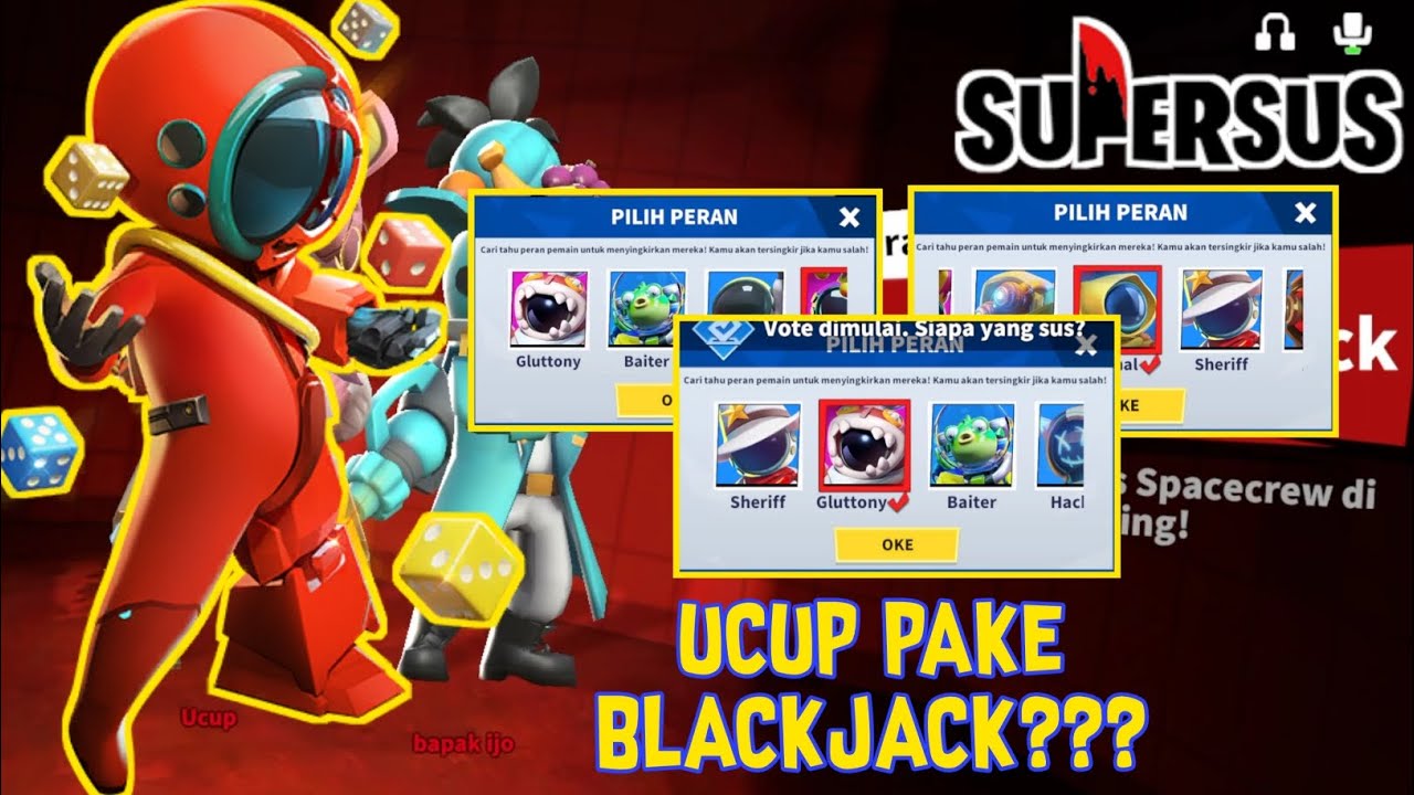 Ucup Blackjack Anti Magang‼️ Super Sus Indonesia Youtube