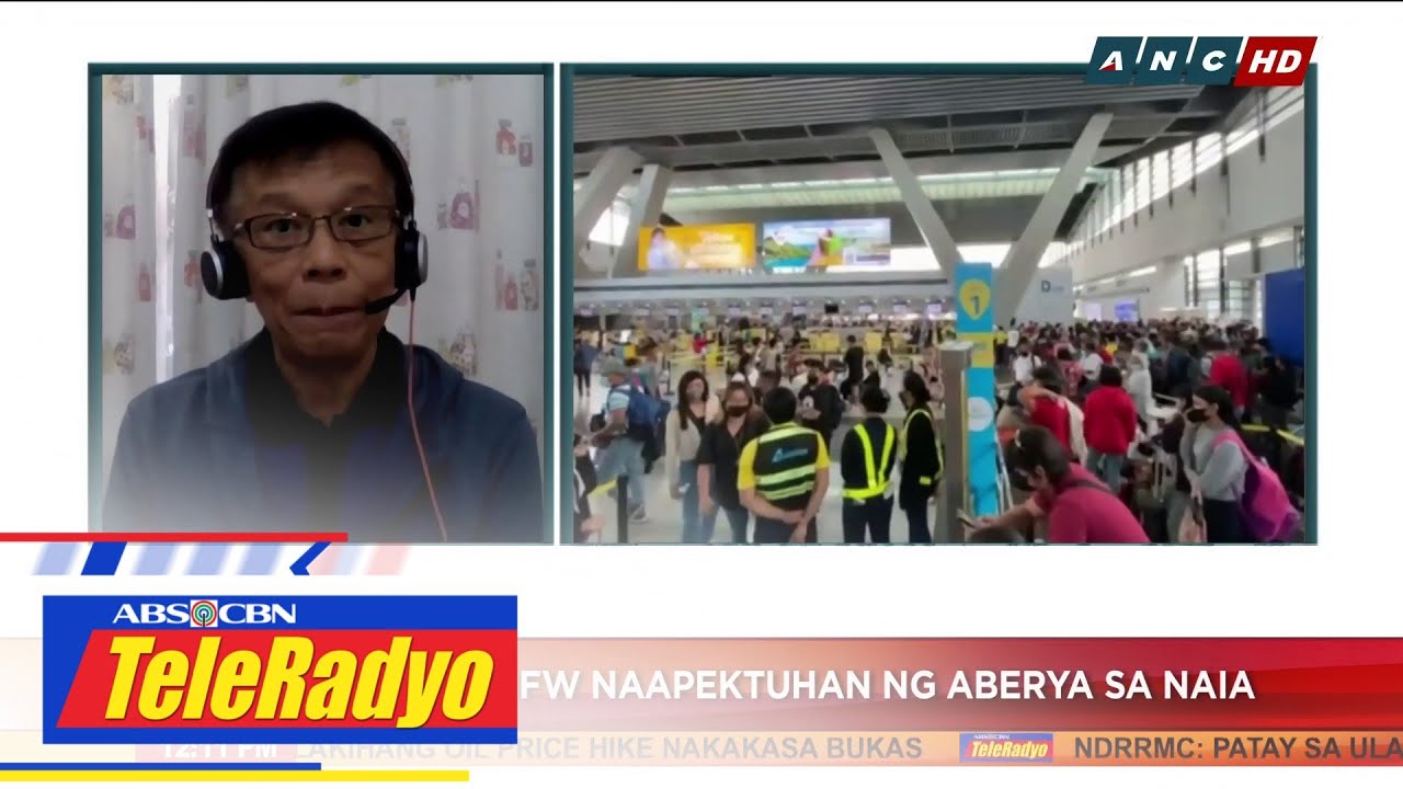 DMW: 3K OFW naapektuhan ng aberya sa NAIA | Headline Pilipinas (2 Jan ...