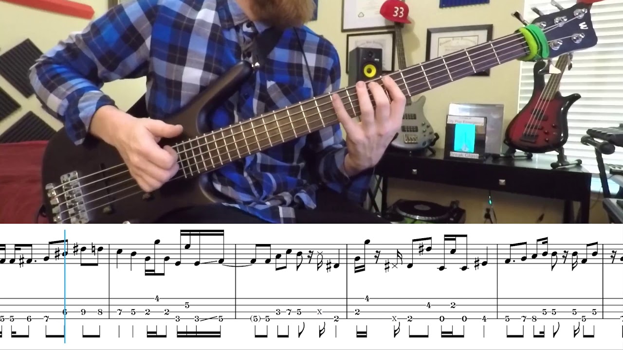 Transit in Summer - S.Kiyotaka & Omega Tribe - Bass Cover with Tab ...