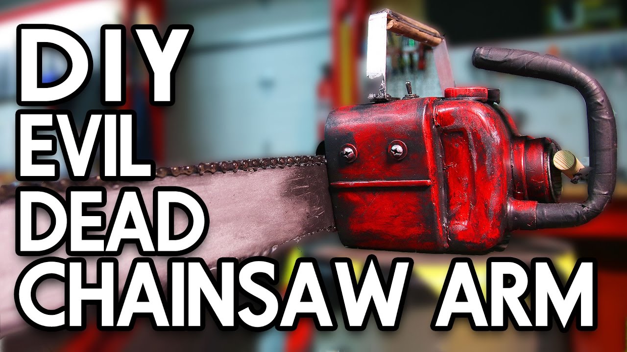 DIY EVIL DEAD CHAINSAW ARM - Erik Builds the Movies #8 - YouTube