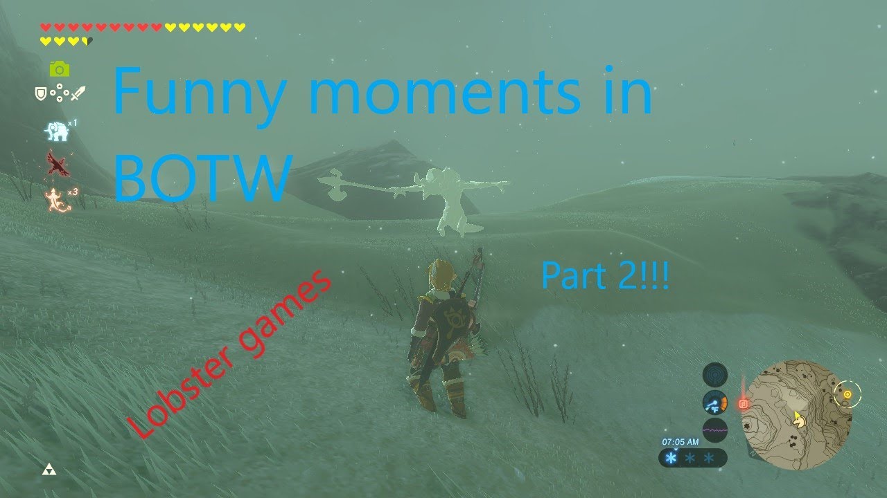Funny moments in BOTW part 2 - YouTube