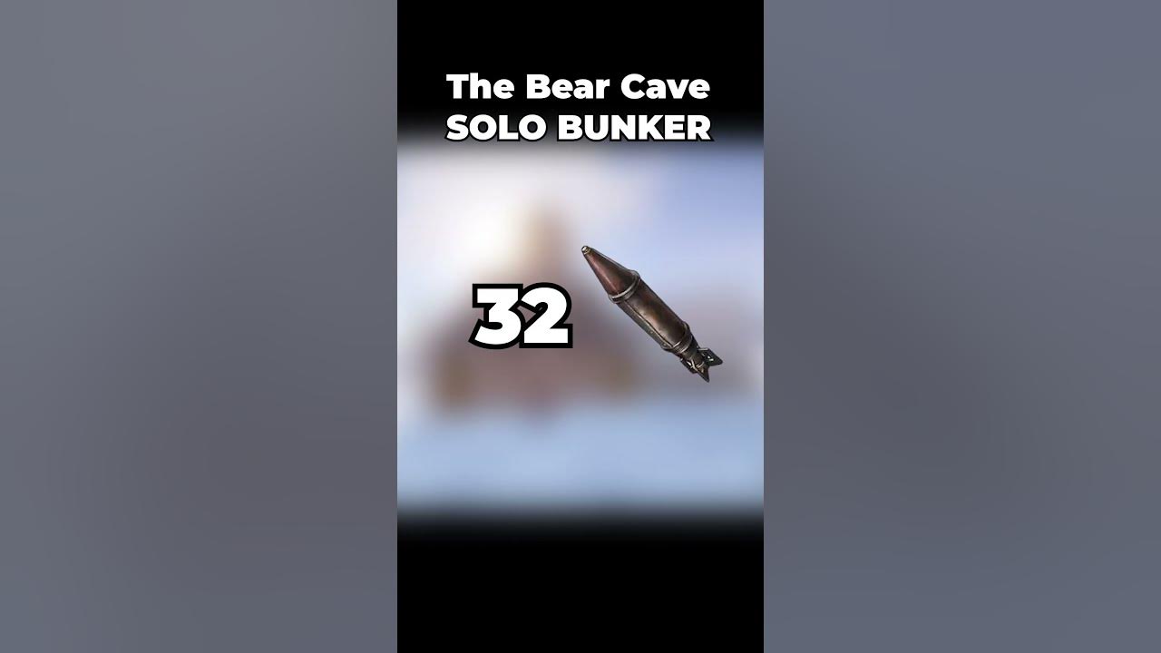 THE BEST SOLO BUNKER | RUST #rust #rustbase #tutorial #rustgame #rustbasebuild - YouTube