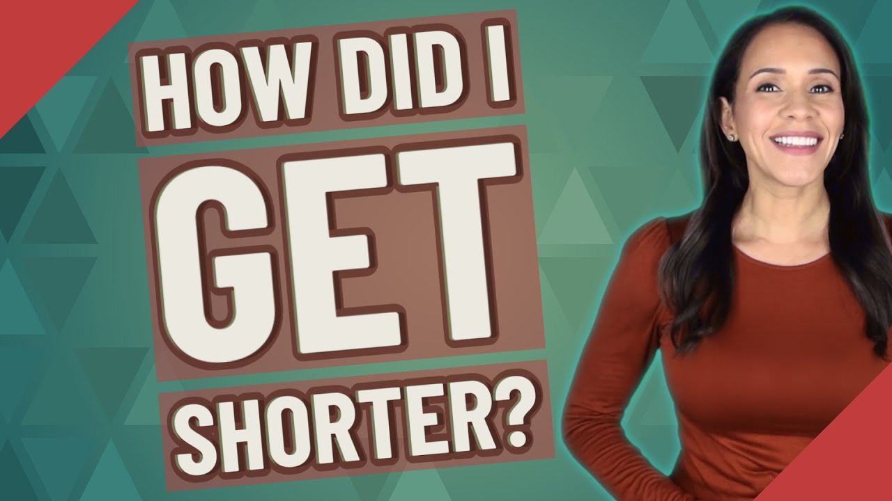 How did I get shorter? - YouTube