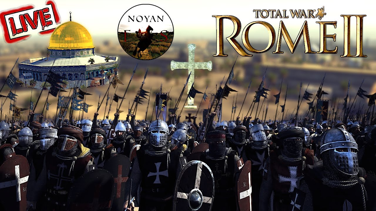 Królestwo Jerozolimskie kontra Saladyn! | Medieval 1177 AD - Total War ...