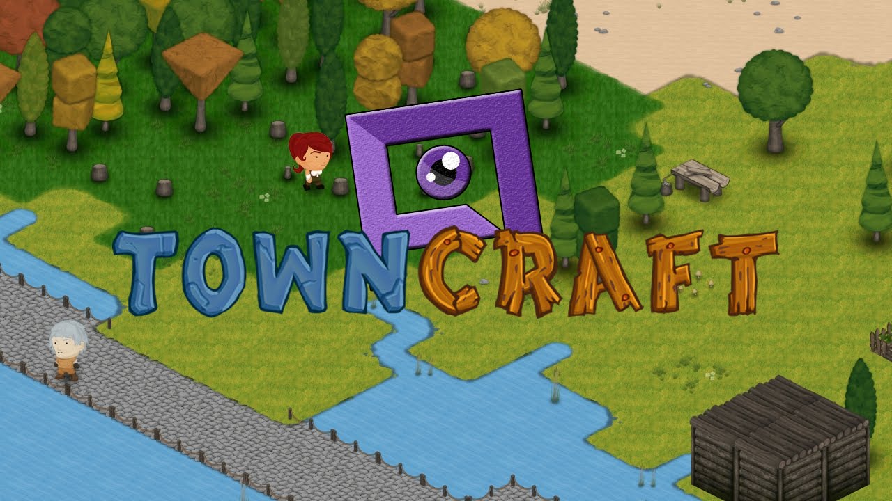 TownCraft - From Small Town to Big City - YouTube