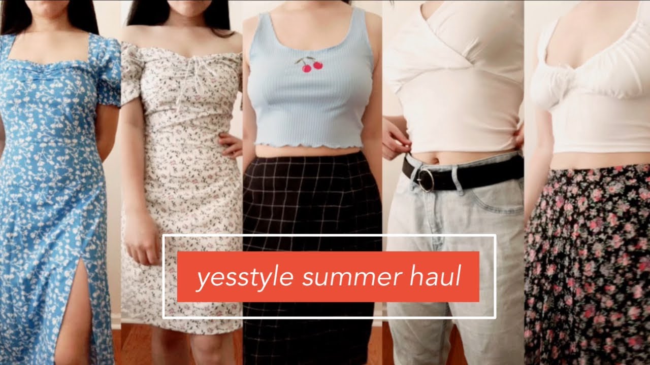 Yesstyle Try On Haul Summer Outfits Youtube