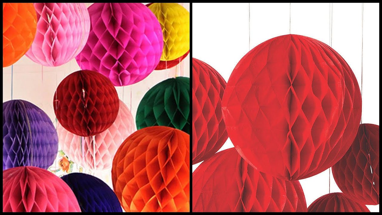 Paper decoration Crafts |Paper Streamer| Jhalar Making| Paper Craft ...