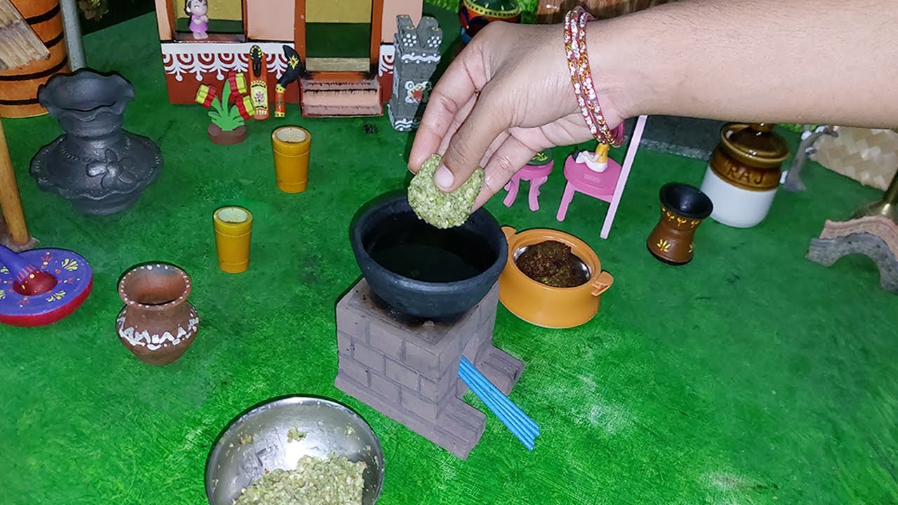 Miniature Masala Vada | Tiny Cooking Videos at Home | Mini Kitchen in ...