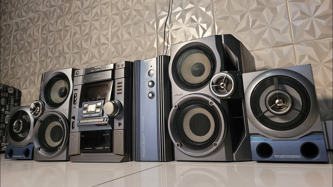 NOVA AQUISIÇÃO 😍 SONY DX-80 UM MONSTRO NOS GRAVES E QUALIDADE SEM ...