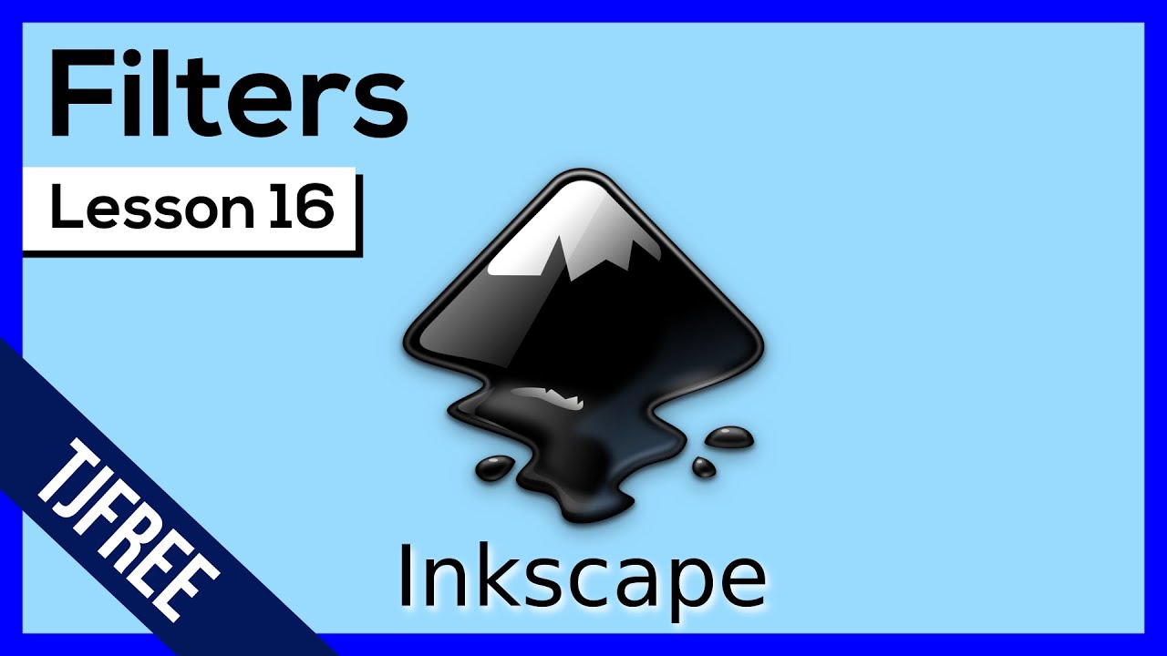 Inkscape Lesson 16 - Using Filters - YouTube