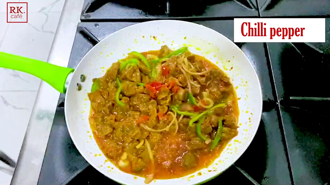 How To Prepared Peppered Gizzard - YouTube