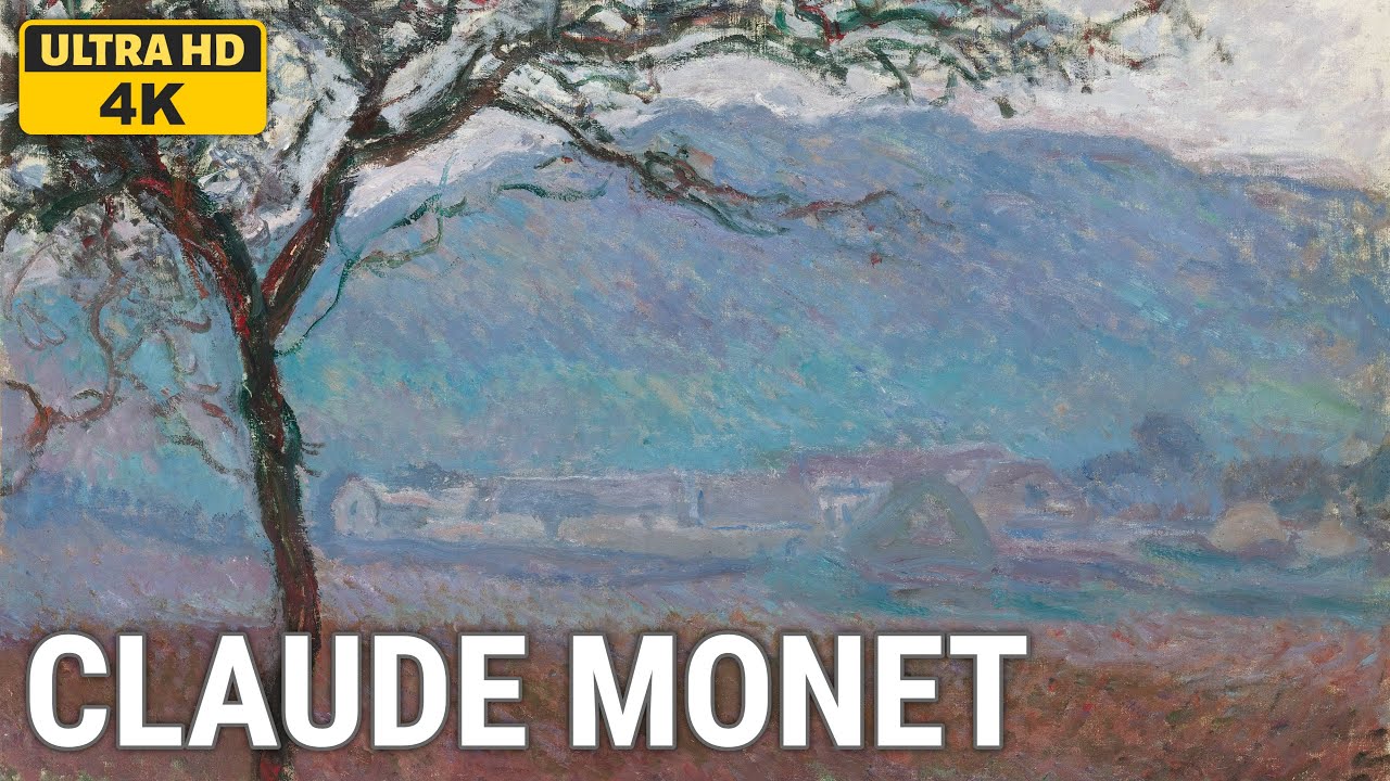 Claude Monet: A collection of 10 oil paintings with title and year ...