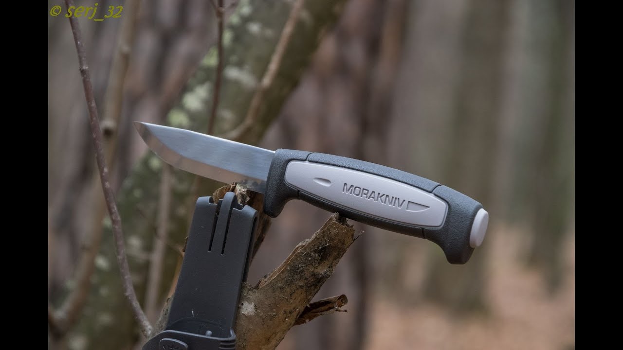 Нож Morakniv Robust New и воронение углеродного клинка - YouTube