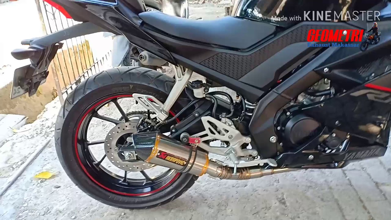 Motor R15 V3 enak juga dipakaikan knalpot racing ini... - YouTube