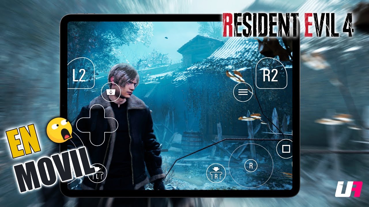 ES MEJOR? 🎮MODIFICAMOS EL HUD PARA JUGAR TÁCTIL 👀 “RESIDENT EVIL 4 ...