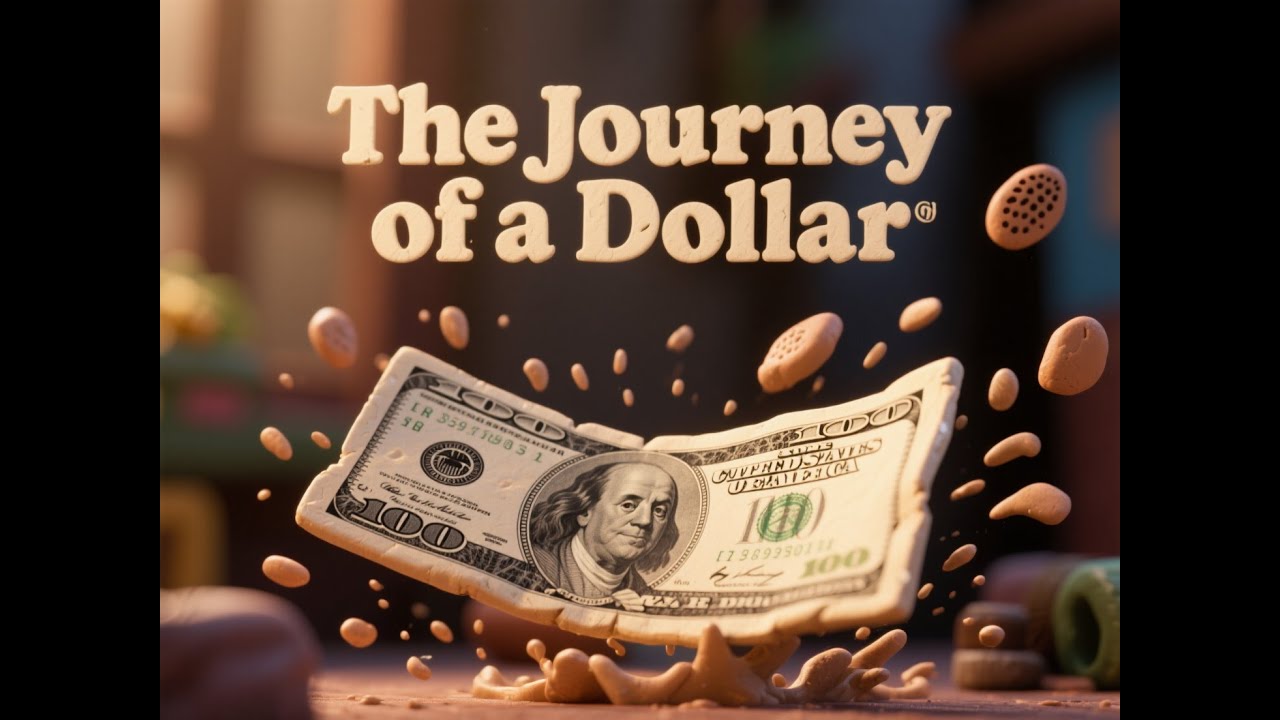 The Journey Of A Dollar! | Fun Money Facts For Kids | Money Facts For ...
