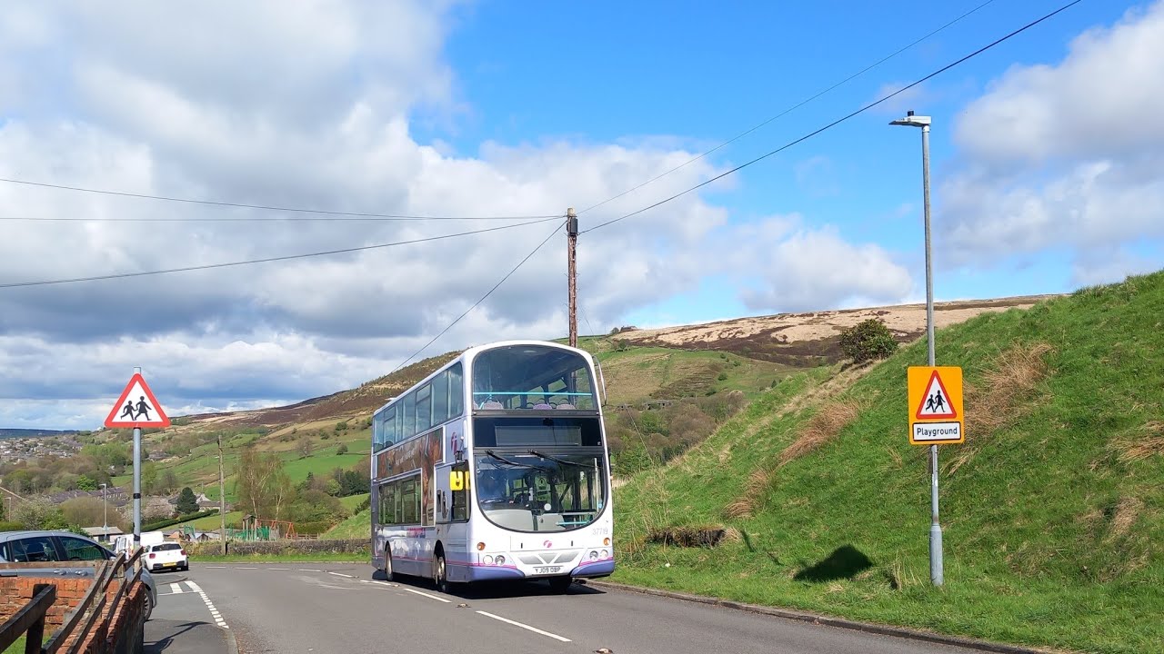 Route 184 | First West Yorkshire Volvo B9TL/Wright Eclipse Gemini 37719 ...