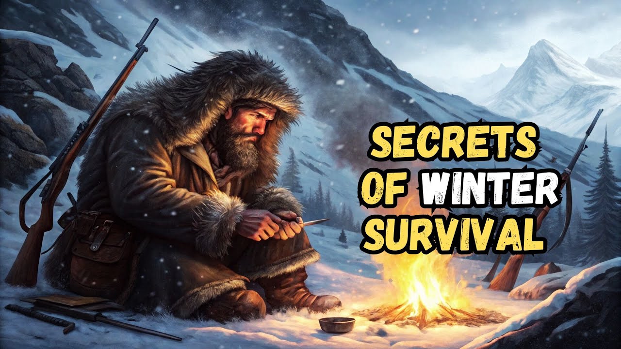 Winter Survival Secrets of the 1800s Frontier - YouTube