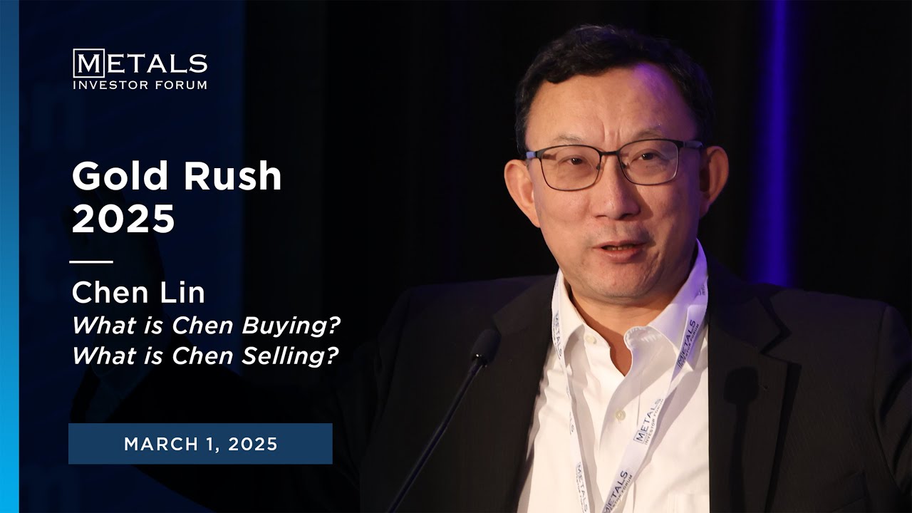 "Gold Rush 2025" Chen Lin of Chen Picks presents at the Toronto Metals ...