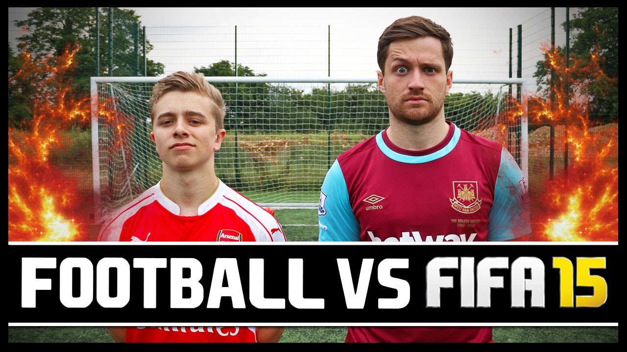FOOTBALL VS FIFA WITH CHRISMD!!! - YouTube