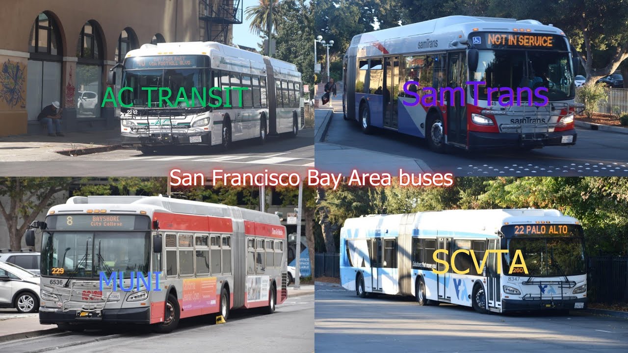 Buses in the San Francisco Bay Area, September 2024 #savemesanfrancisco ...