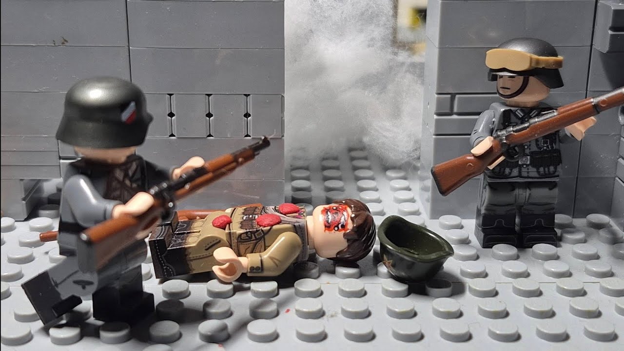 Housebattle in Stalingrad | Lego WW2 Stop Motion - YouTube