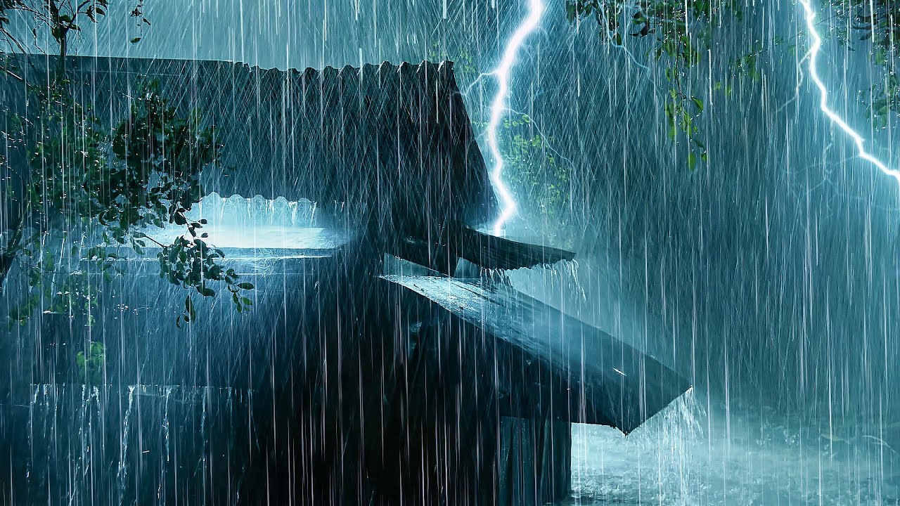 Overcome Stress to Sleep in 3 Minutes with Powerful Rain & Rumbling ...